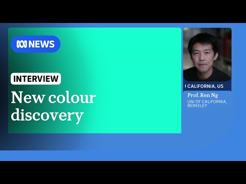 Scientists say they've discovered a new colour | ABC NEWS