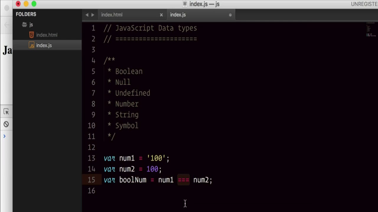 Javascript Tutorial Part #006 Javascript null and boolean data types# PROACTIVE Tutorial