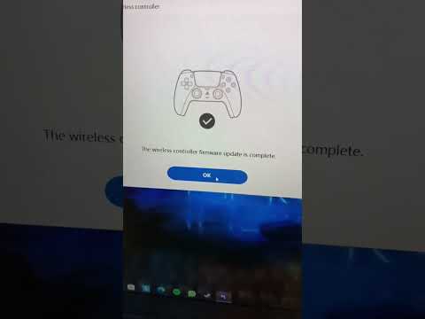 PS5 controller firmware PC update