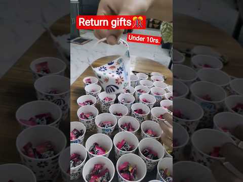 Return Gift idea for kids from paper cup| gift basket idea from paper cup#papercraft#papercup#diy