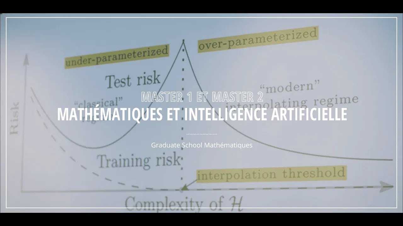 Master 1 and Master 2 Mathematics and Artificial Intelligence - Paris-Saclay University