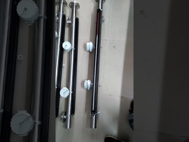 Bicolor Roller Type Magnetic Level Indicator - Bypass Magnetic Level ...