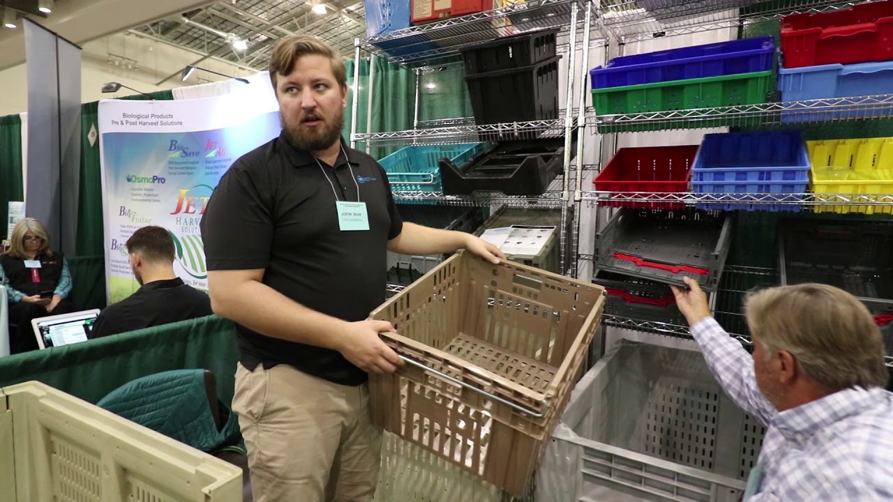 Available Totes and Bin Options from Reusable Transport Packaging at Great Lakes Expo