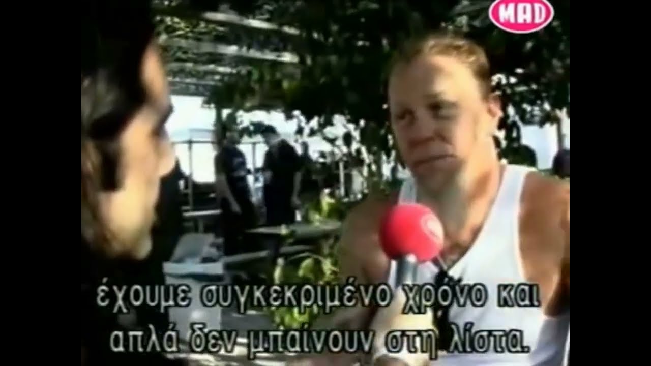 James Hetfield on why Metallica don't play Load stuff