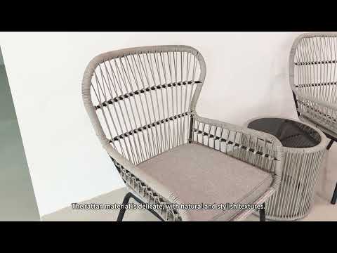 All - Weather Rattan Set: Enjoy Outdoor Life Year - Round!