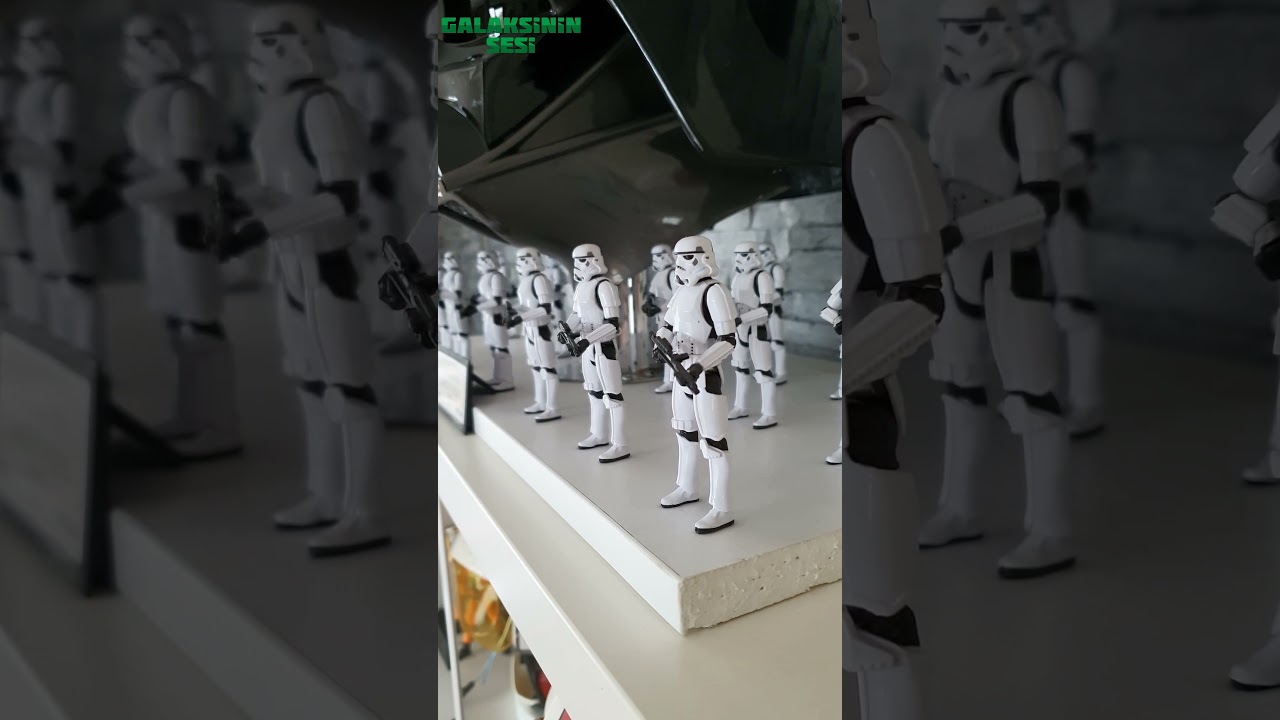 Hasbro 3.75 stormtrooper army building! #shorts