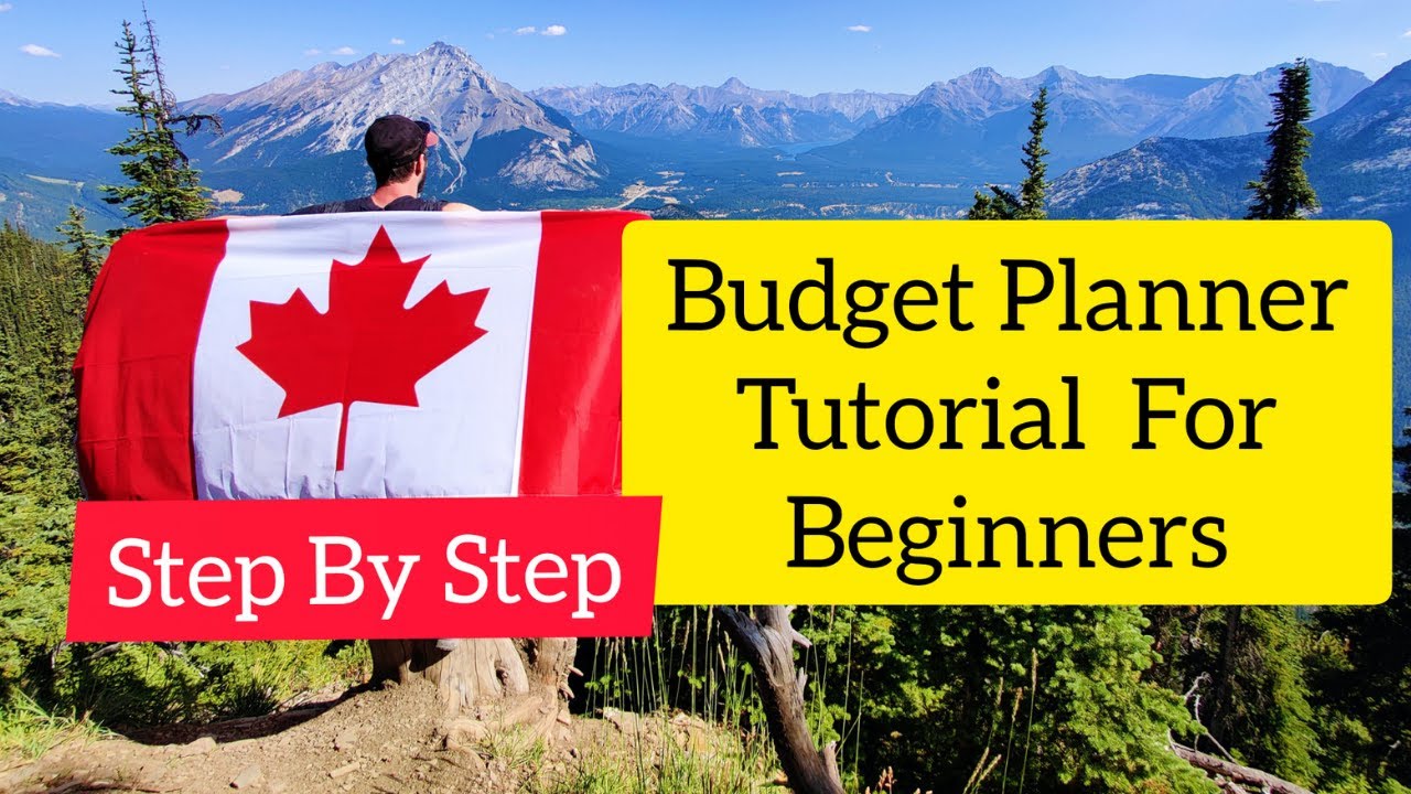 Budgeting For Beginners Canada|Budget Planner Tutorial For Beginners|Canada Budget Planner App