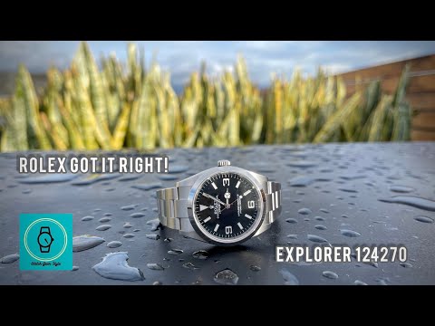 The Best Explorer Yet! 124270 Rolex Explorer 36mm