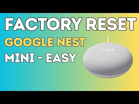 Google Nest Mini - How to Factory Reset !