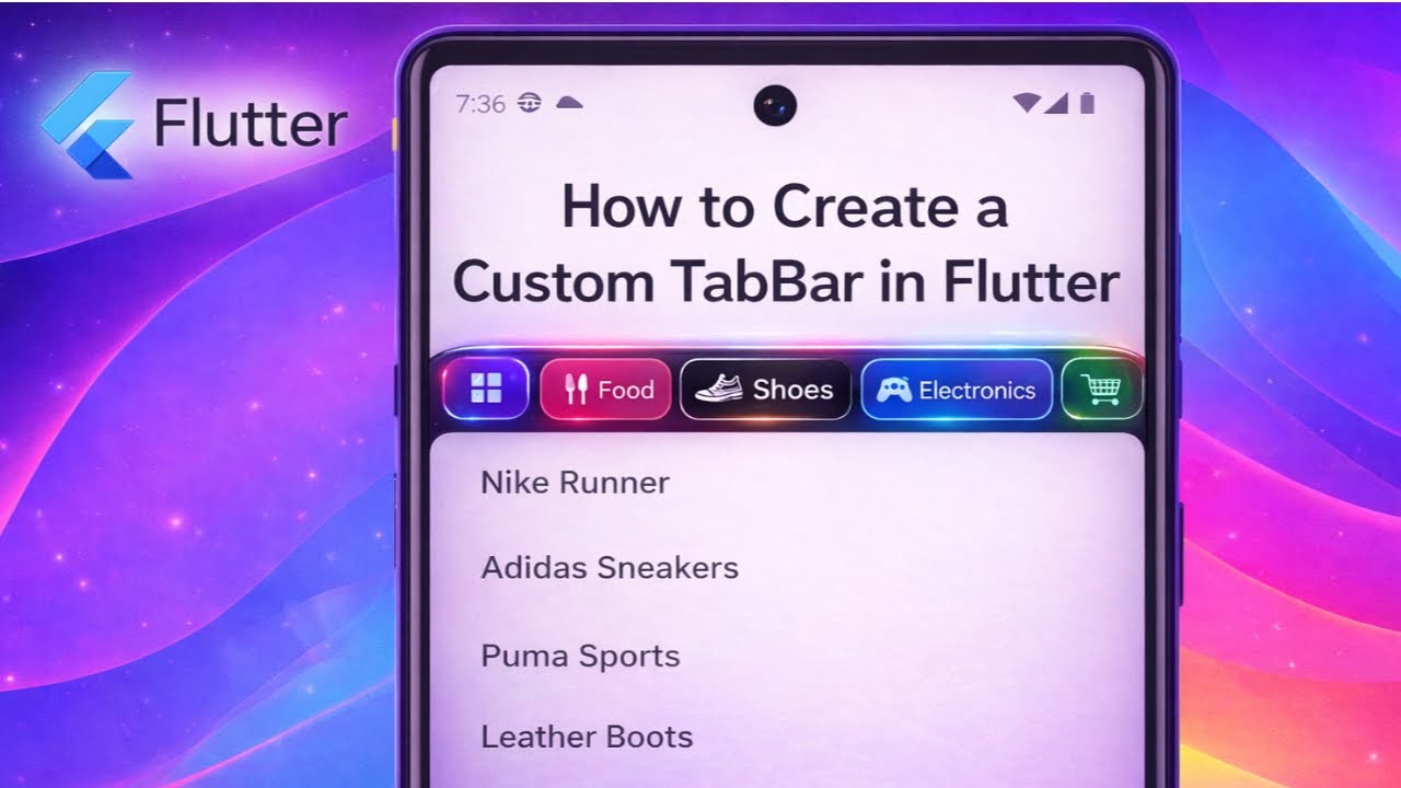 Master Dynamic Custom Tab Bar in Flutter (Android/IOS) - 2026