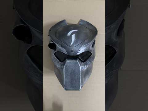 New Mask or Original? 💀🎨 #diy #painting #mask #art #cosplay #predator #custom