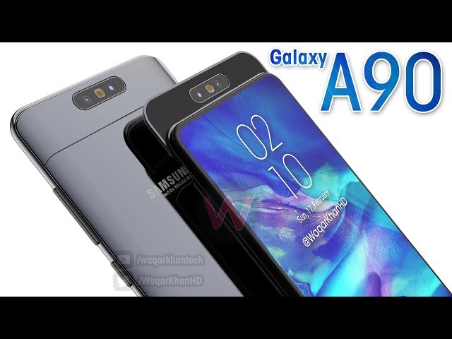 Render video shows off the Galaxy A90's unique rotating camera - PhoneArena