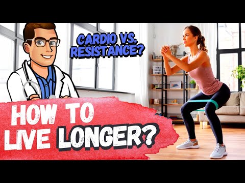 Does 🏋Weight Lifting or 🏃 Cardio Exercise Increase Lifespan? [STUDY]