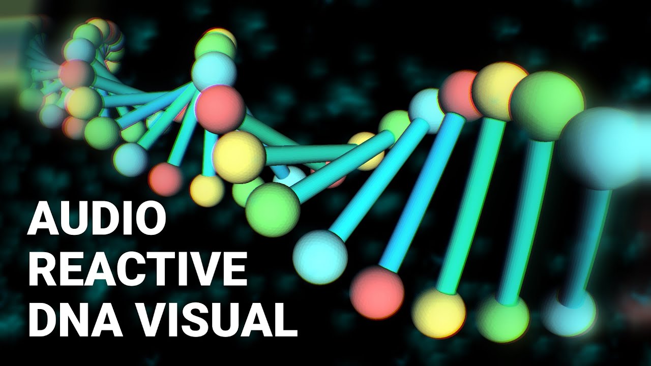 How to Make an Audio Reactive DNA Strand - Magic Tutorial