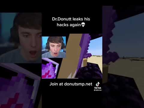 drdonut leaks hacks again #foryou #minecraft #smp #donutsmp