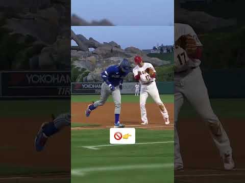 When Shohei Ohtani politely informed the batter he was out 😅