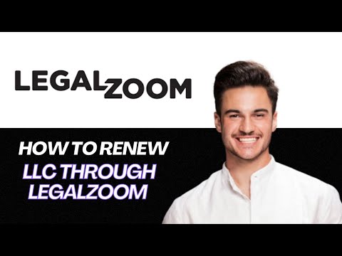 NEW | How to Renew Your LLC Through LegalZoom (2025)