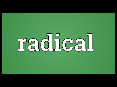 Radical Meaning