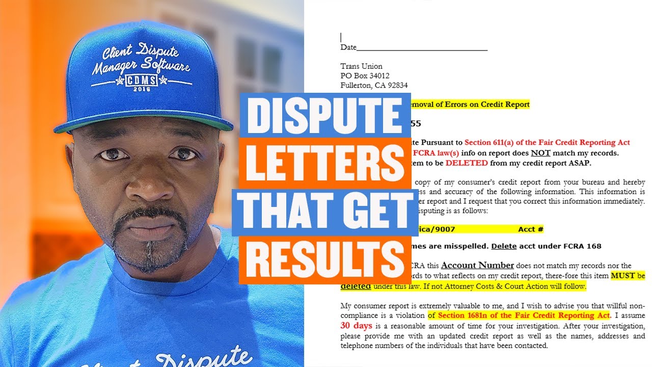 Dispute Letters that Get Results(For Beginners in 2023)