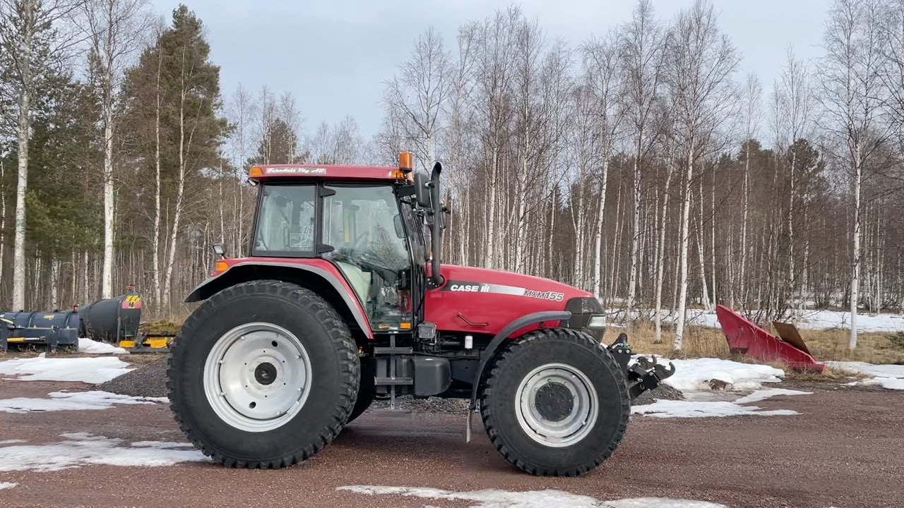 Traktor Case IH MXM155, Rättvik, Klaravik auktioner