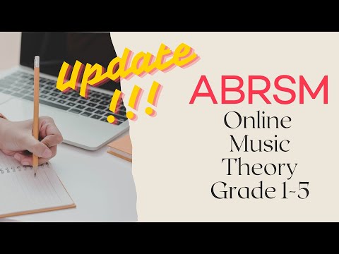 Update: ABRSM Online Music Theory Exam Grade 1-5 – Piano and Guitar ...