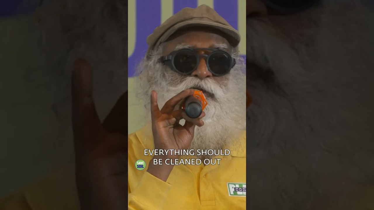 A Simple Way to Cleanse Your Body – Siddharth Warrier & Sadhguru