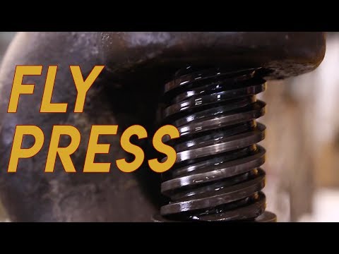 Before Hydraulics, the Fly Press Ruled