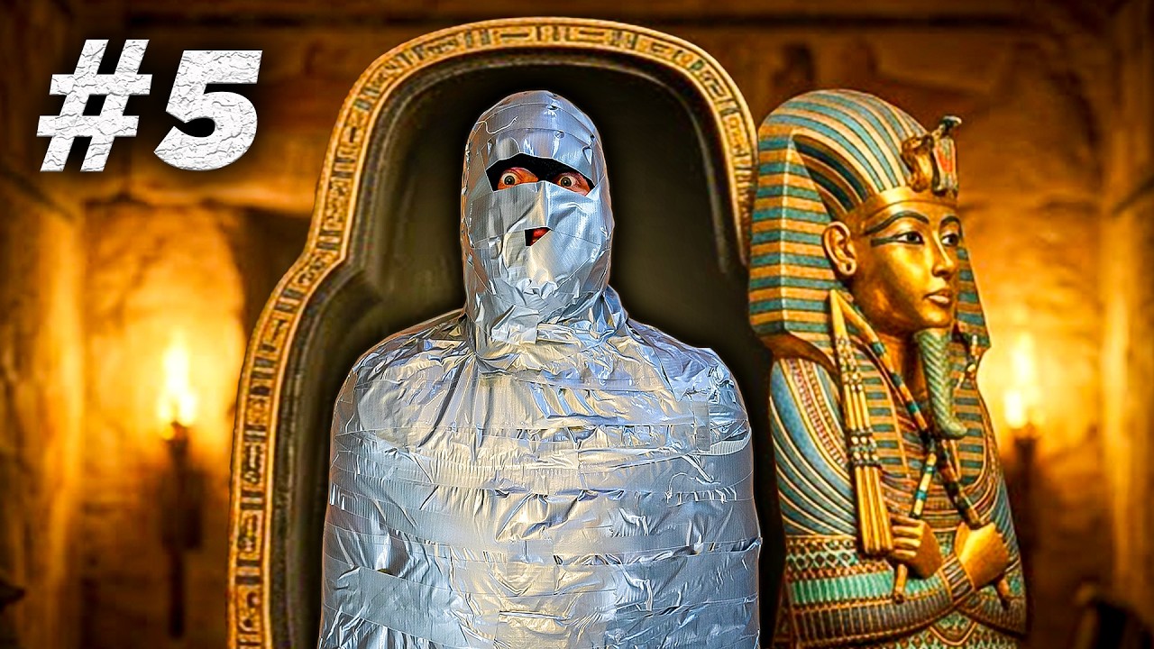 Top 5 Most DANGEROUS Duct Tape Escape Challenges!