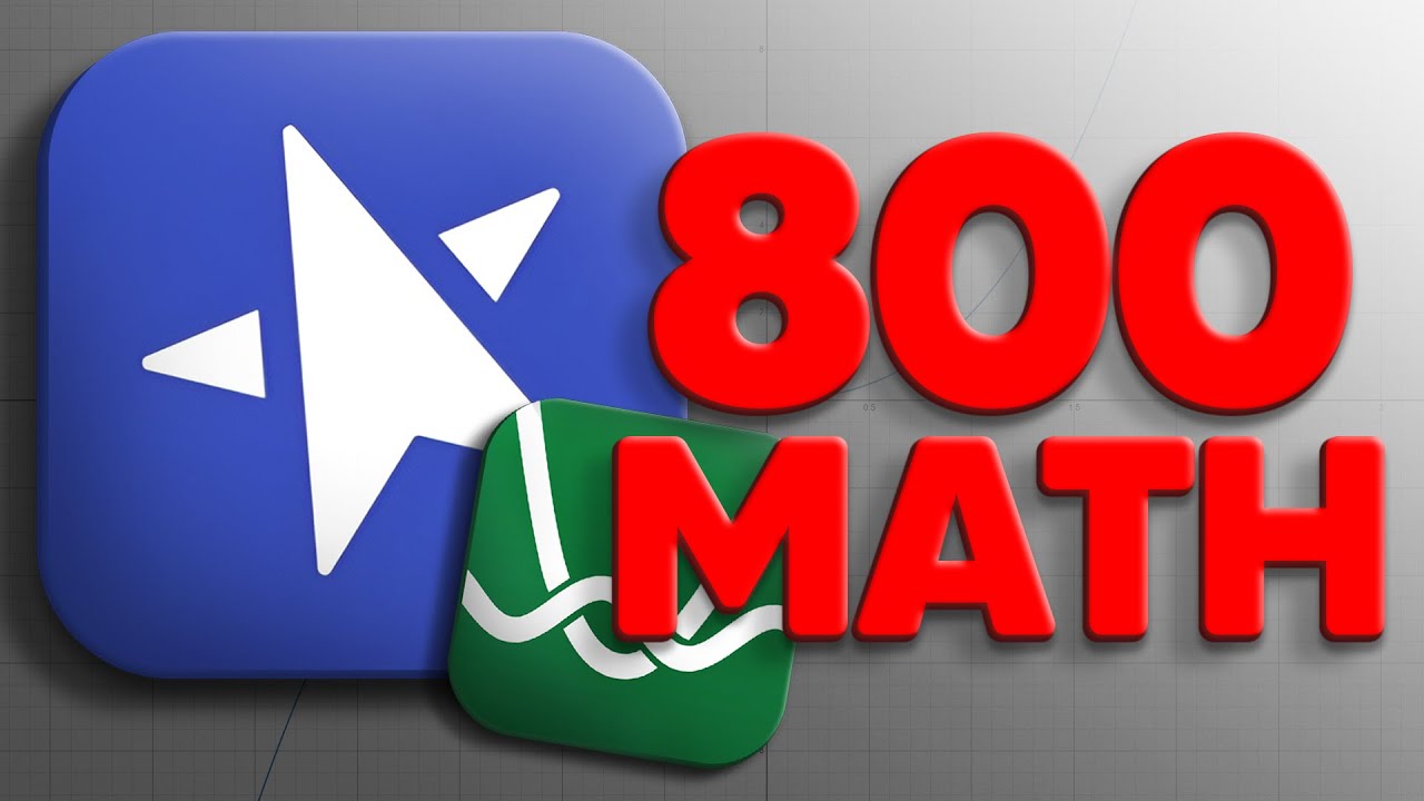 DESMOS Guide for SAT Practice Test 4 (Full Walkthrough)