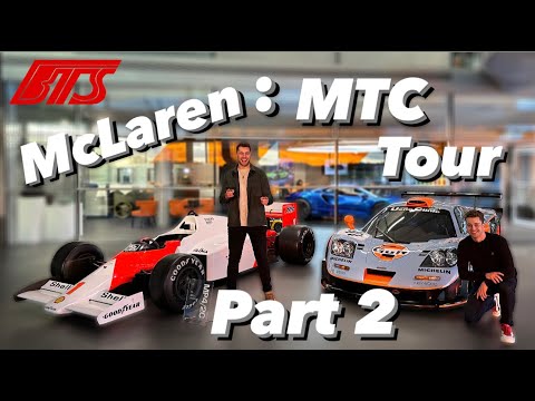 Exclusive Tour McLaren MTC HQ | PART 2 | 4K