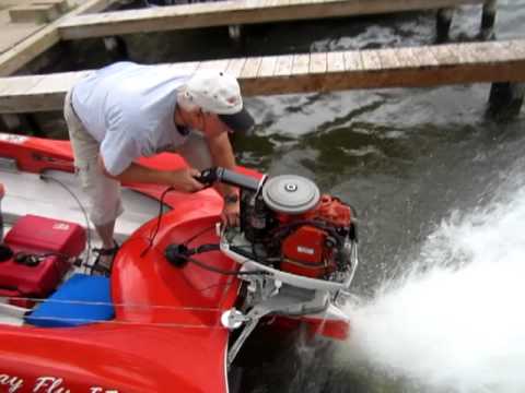 Ignition timing Johnson 75hp Allison boat, Texas Chapter AOMCI spring meet 2012
