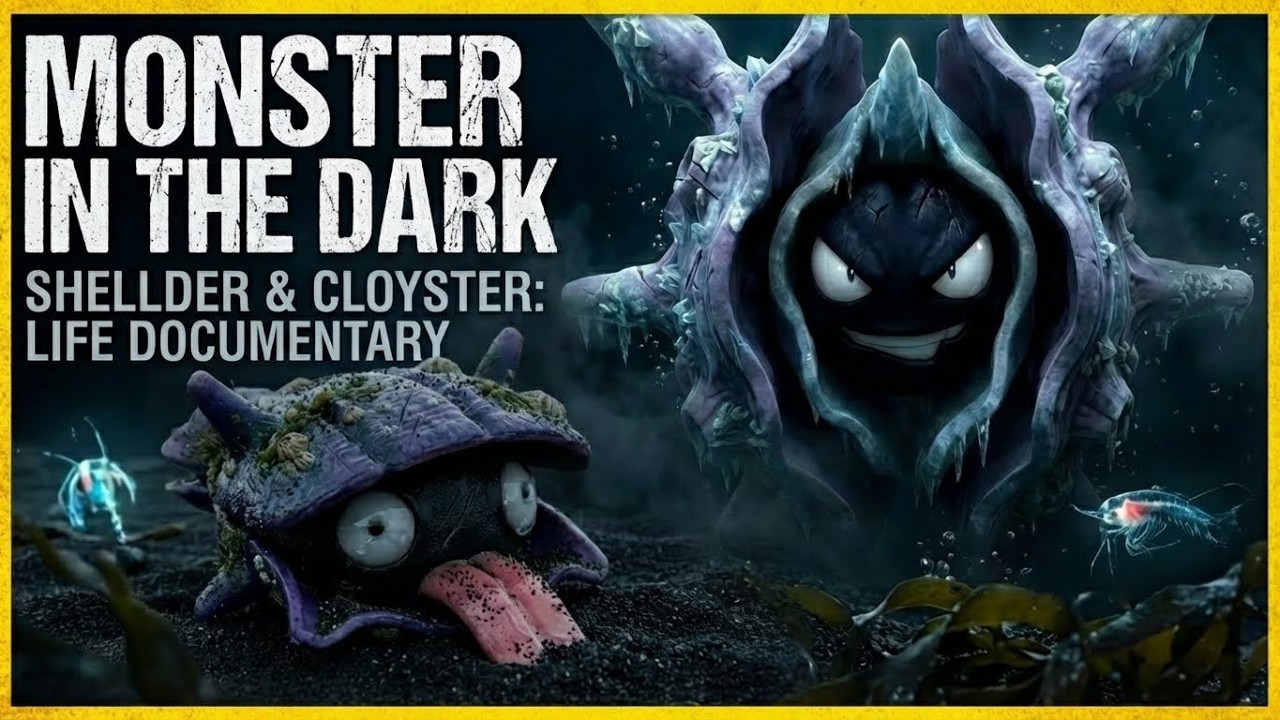 shellder and Cloyster pokemon documentary hyper real life