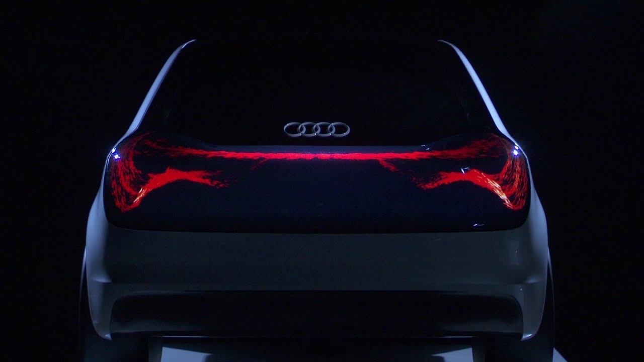 Audi Shows Off Laser Rear Lights and Other Tech at CES - autoevolution