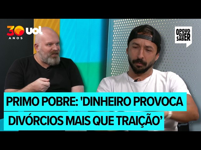 Primo Pobre define conceito de pobreza: 'Trabalha para pagar conta'