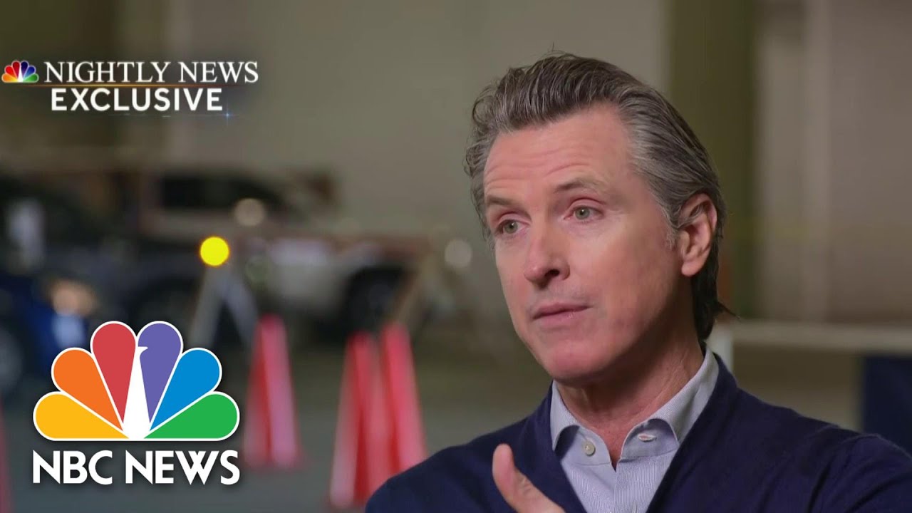 California Gov. Newsom Speaks On Slow Covid Vaccine Rollout | NBC Nightly News
