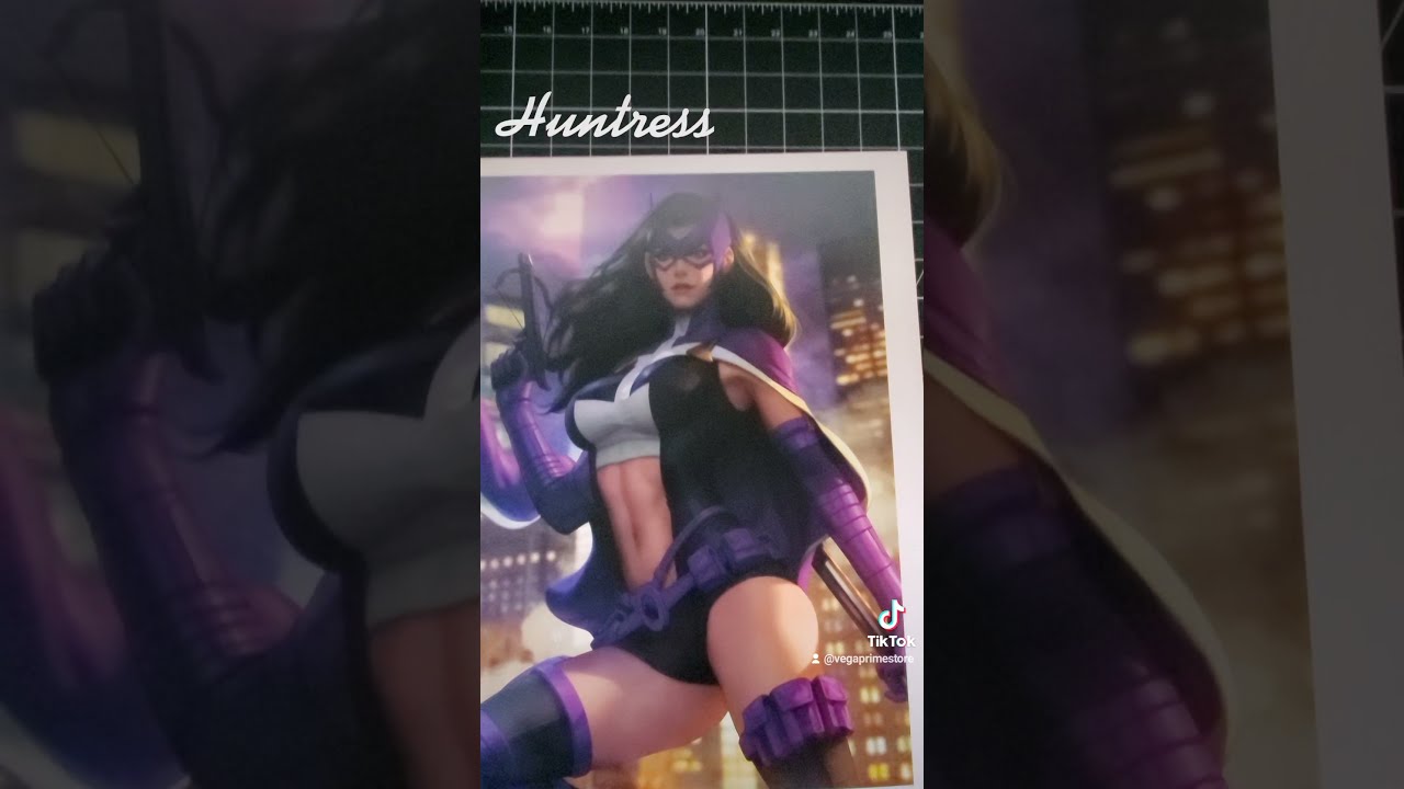 Huntress print! #dc #huntress #print #art #shorts #Bertinelli  #HelenaWayne #Spyral