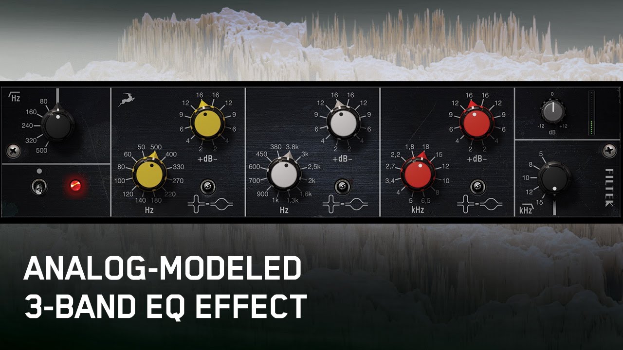Filtek MK3 | 3-Band Equalizer Recreation  | Real-time Effect