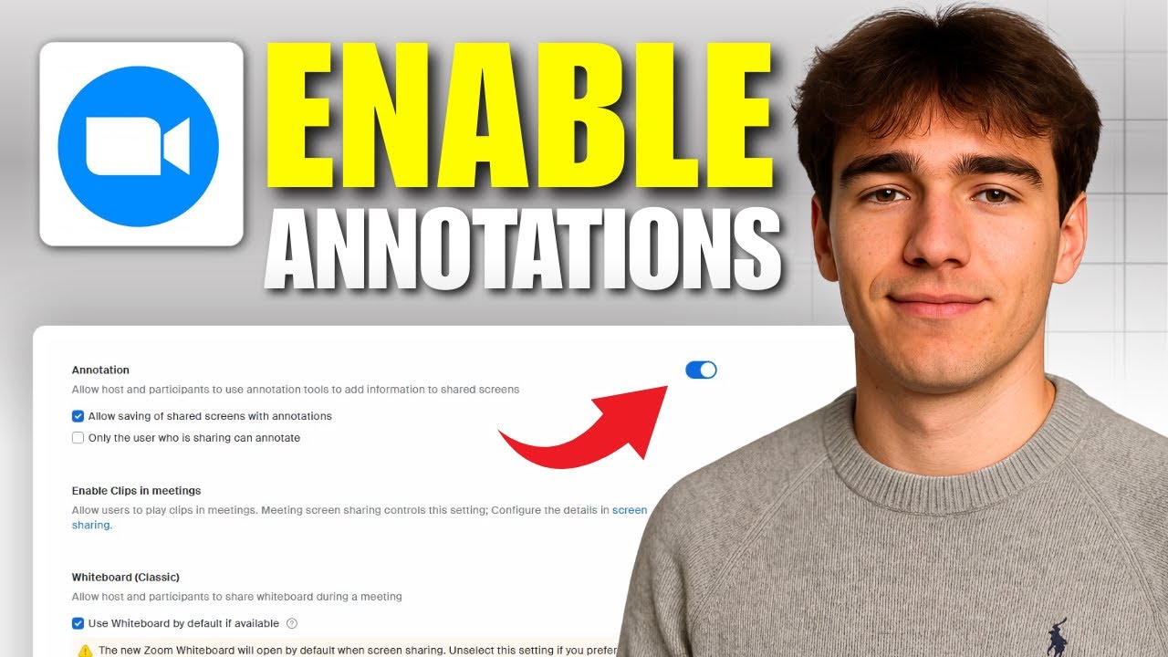 How to Enable Annotations for a Shared Screen in Zoom (Tutorial 2026)