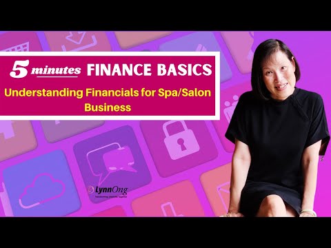 5 Minutes Finance Basics - Understanding Financials for Spa/Salon Business💲📈🖥️