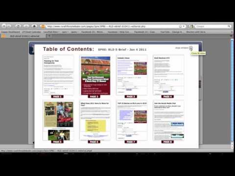 Using the Newsletter