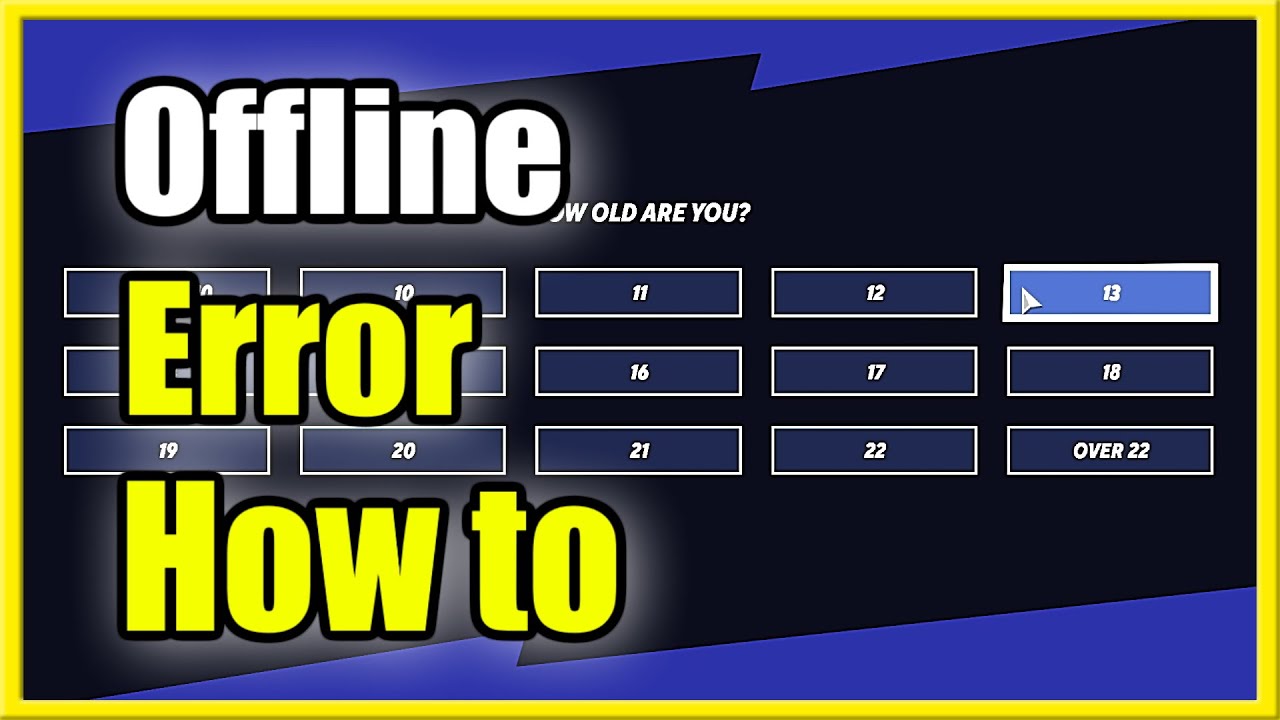 How to FIX OFFLINE BUG or ERROR in MultiVersus on PC (Change Age Tutorial)