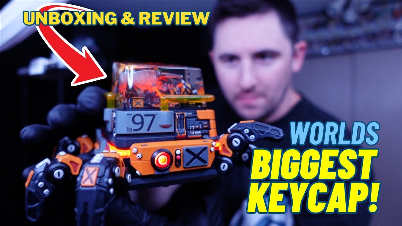 World's BIGGEST Keycap! McWhale The Figure 2022 (Unboxing & Review) || Dwarf Factory