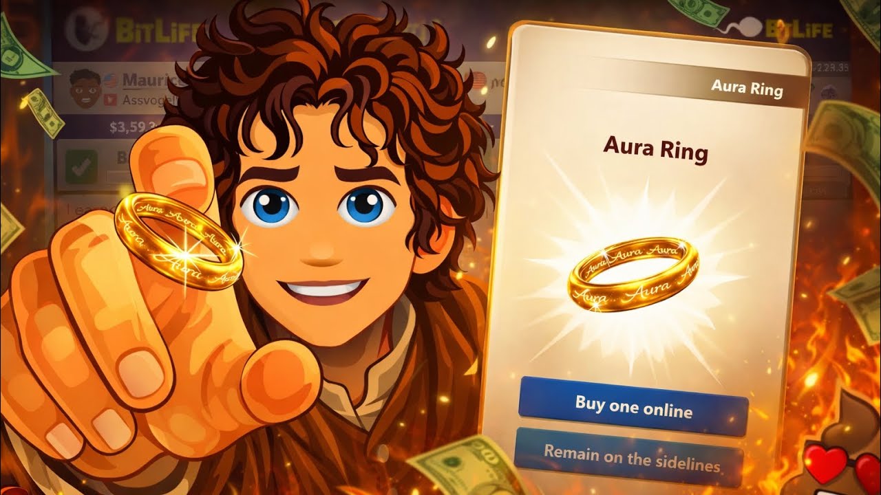 BitLife Just Added the AURA RING… This Is OP 😳