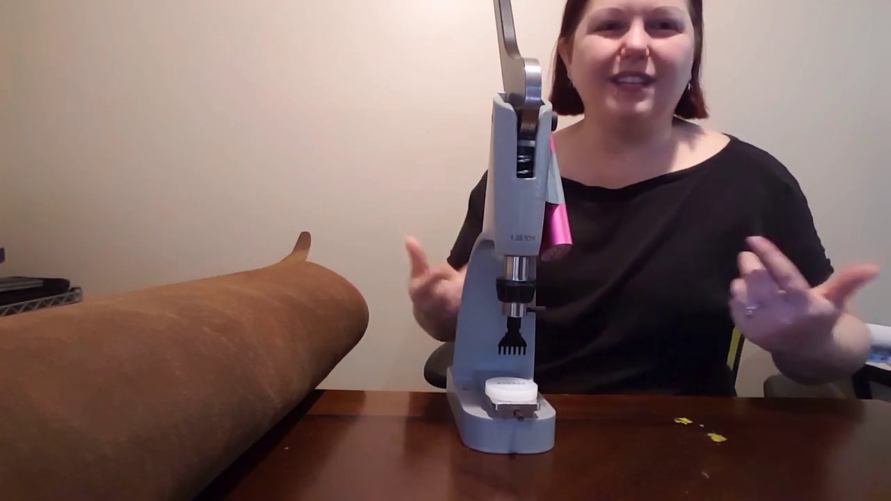 Using Diamond Chisel attachment on Tandy's Craftool pro hand press
