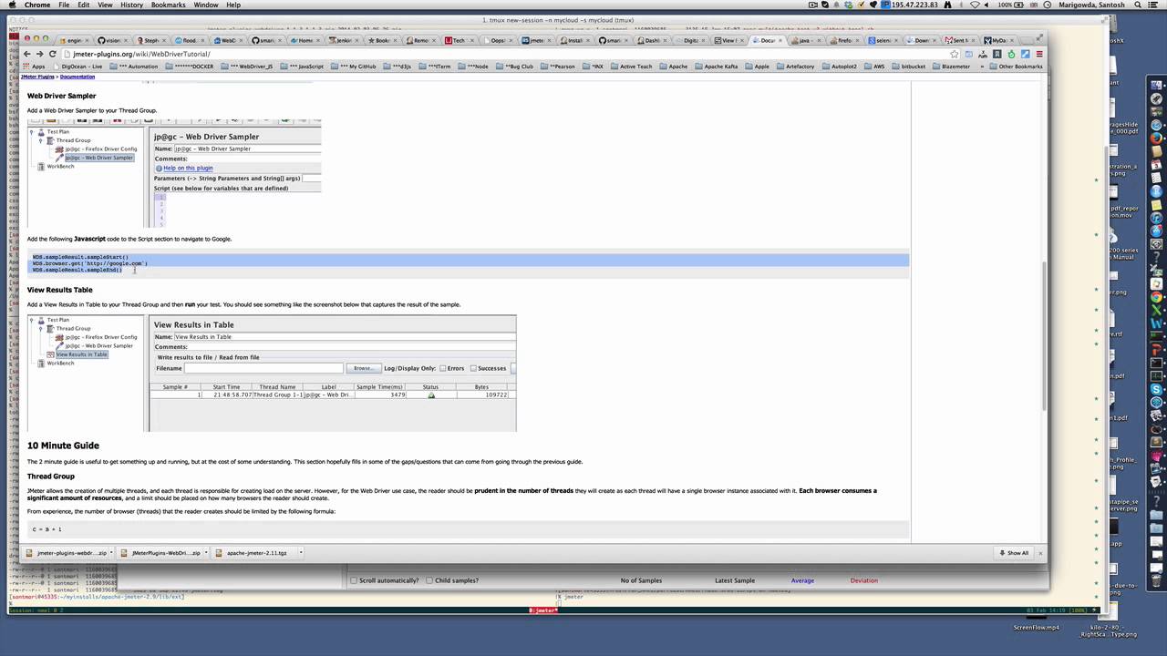 JMeter Web Driver Sampler