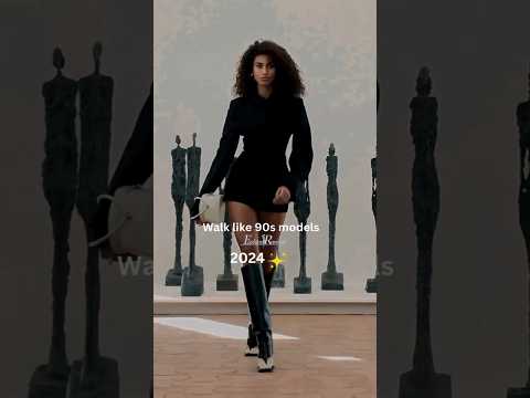 Her Powerful walk is EVERYTHING!!✨ #imaanhammam #supermodel #catwalk #jacquemus #ss24,