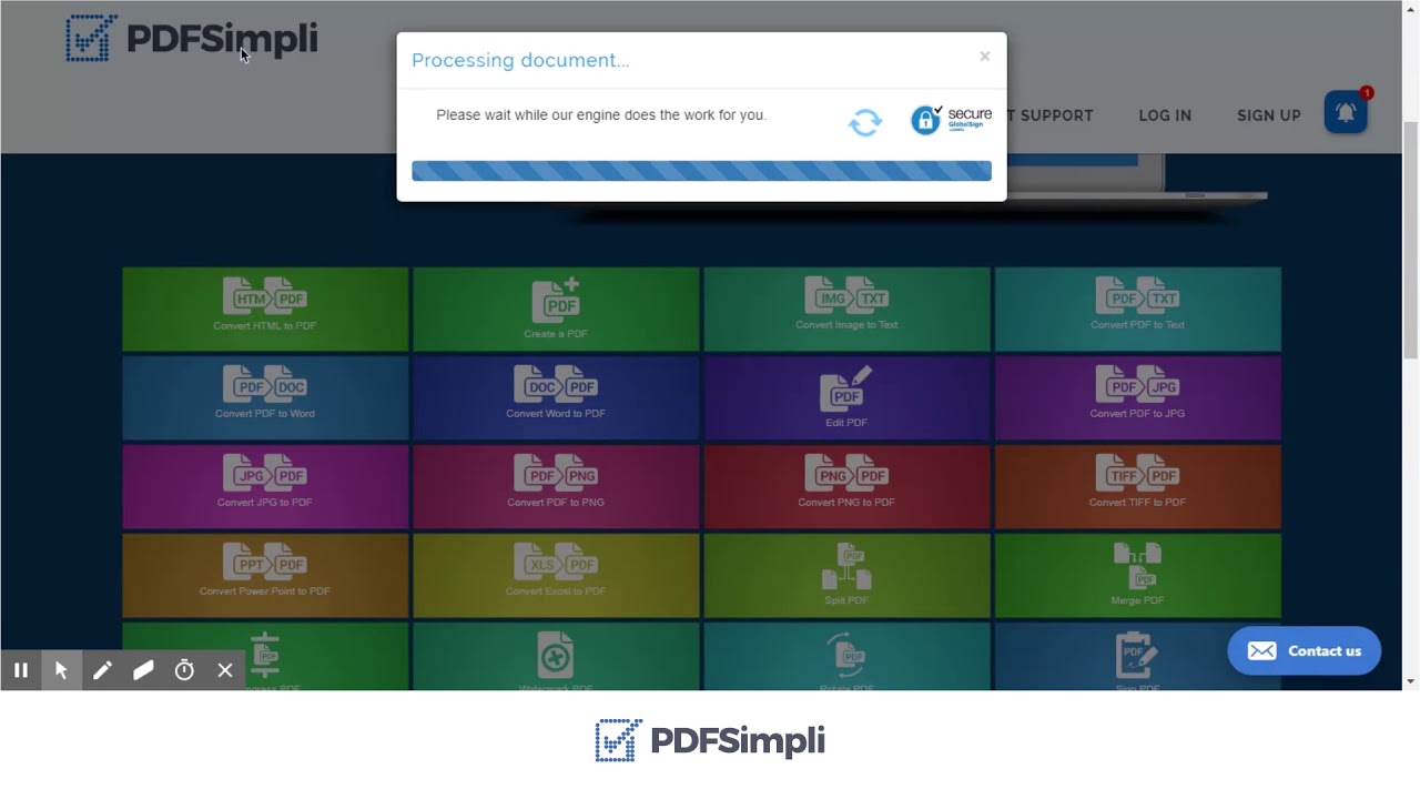 Convert HTML to PDF @ PDFSimpli.com