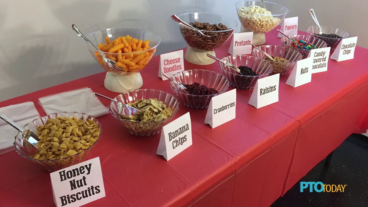 How To Set Up a Trail Mix Bar.