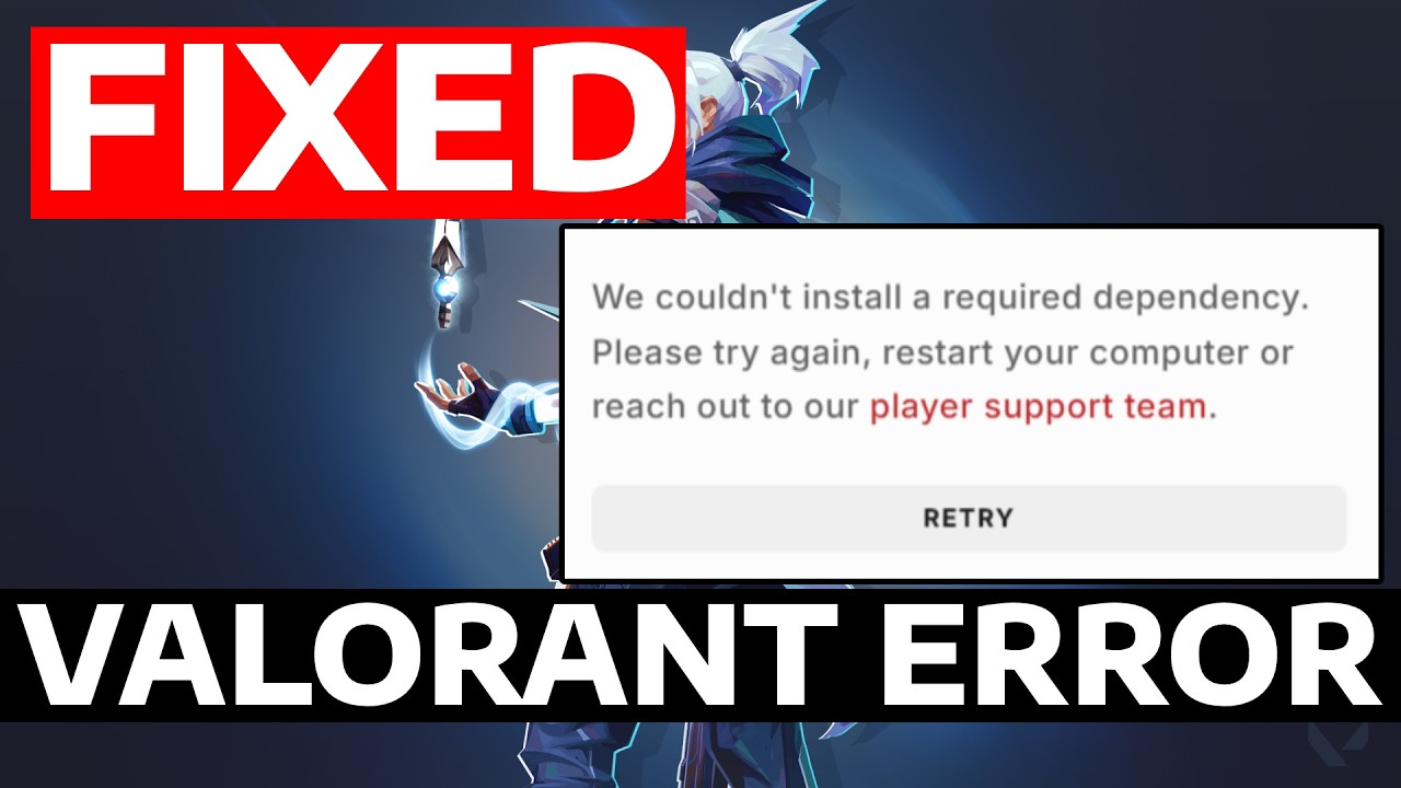 How To Fix Riot Vanguard Not Installing Automatically Can’t Install Dependency, No Riot Vanguard