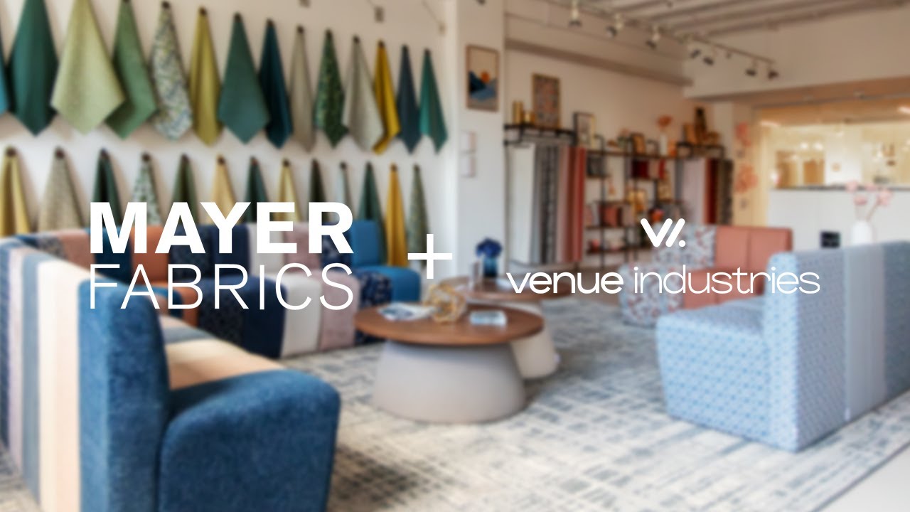Mayer Fabrics + Venue Industries NeoCon 2024